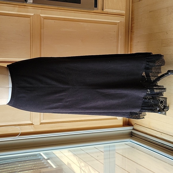 JM Collection | Skirts | Maxi Skirt With Lace | Poshmark